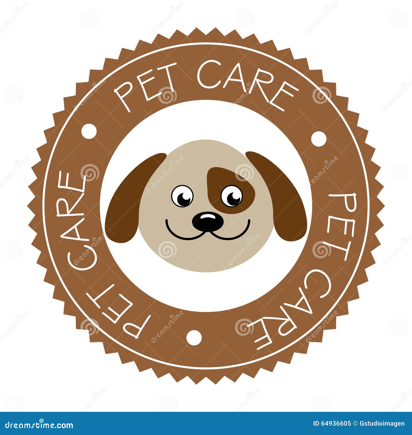 Pets and animals stock vector. Illustration of puppy - 64936605