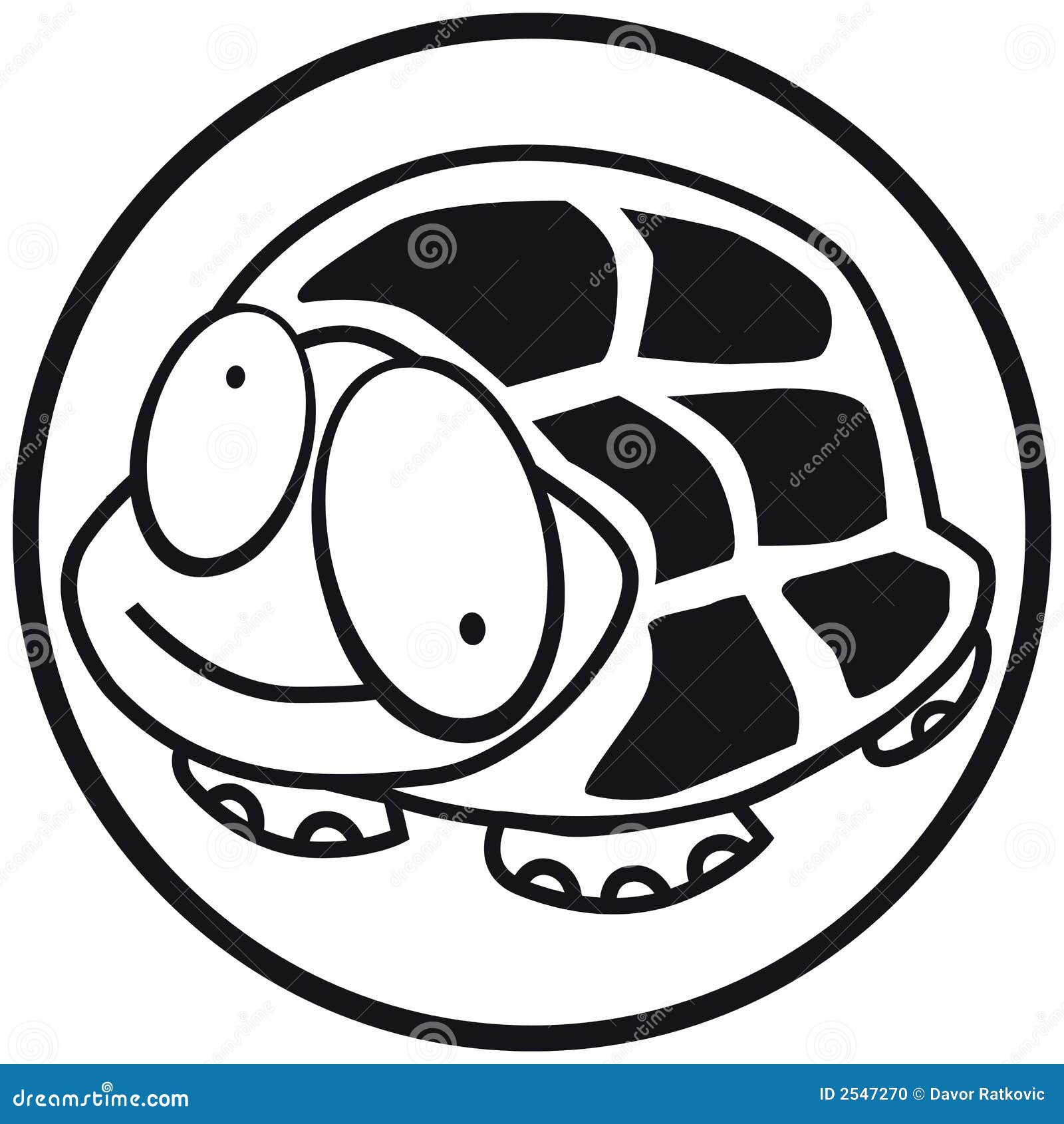 Pets icon turtle b&w stock vector. Illustration of white - 2547270