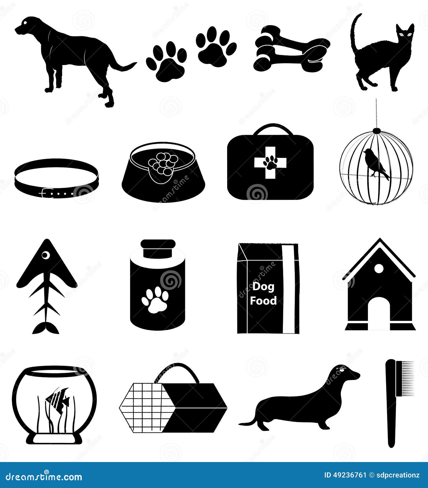 Pets Icons. Cat Paw With Clutches Sign. Cartoon Vector | CartoonDealer ...