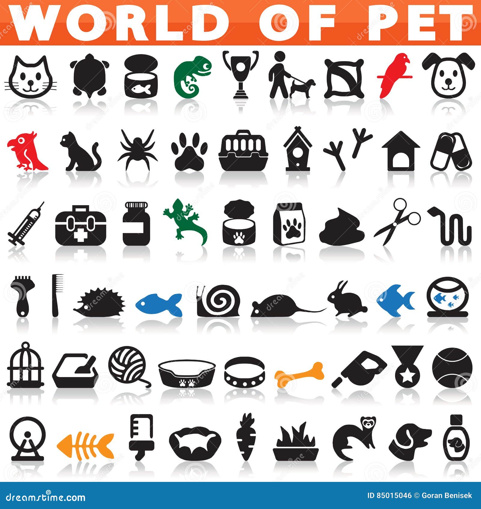 Pets Icons. Cat Paw With Clutches Sign. Cartoon Vector | CartoonDealer ...