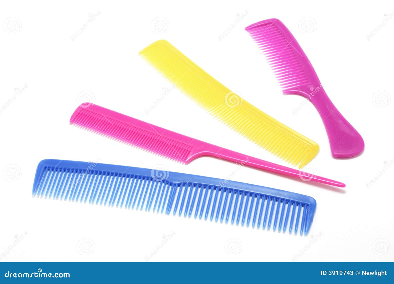 Pettini immagine stock. Immagine di taglio, sfondo, colorato - 3919743