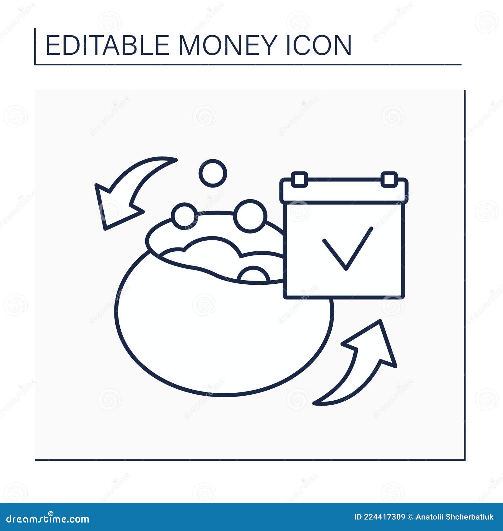 Petty Cash Vector Thin Line Stroke Icon. Petty Cash Outline ... Petty Cash Vector Thin Line Stroke Icon. Petty Cash Outline ...