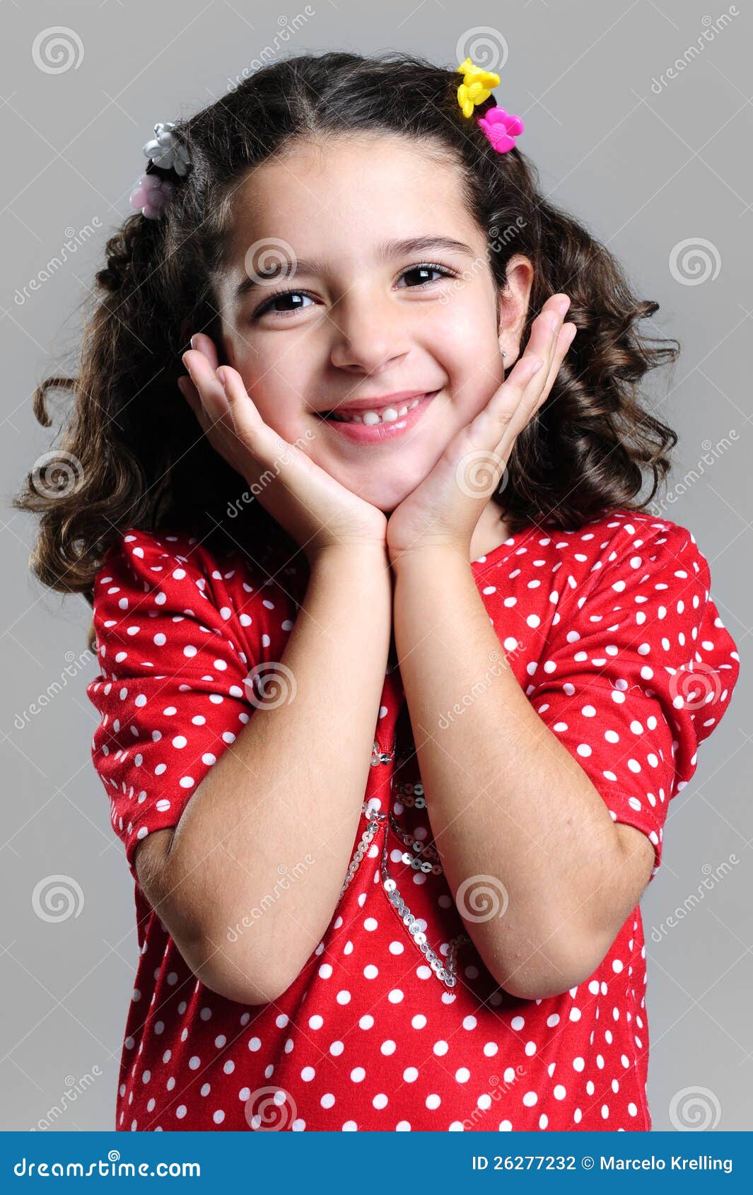 Petty smiling girl stock photo. Image of happy, caucasian - 26277232