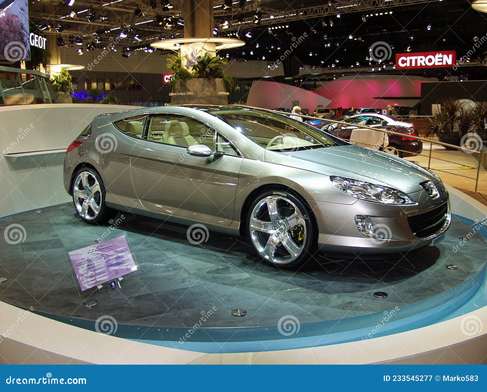 Peugeot 407 Elixir Concept (2003) Editorial Photography - Image of 2003 ...