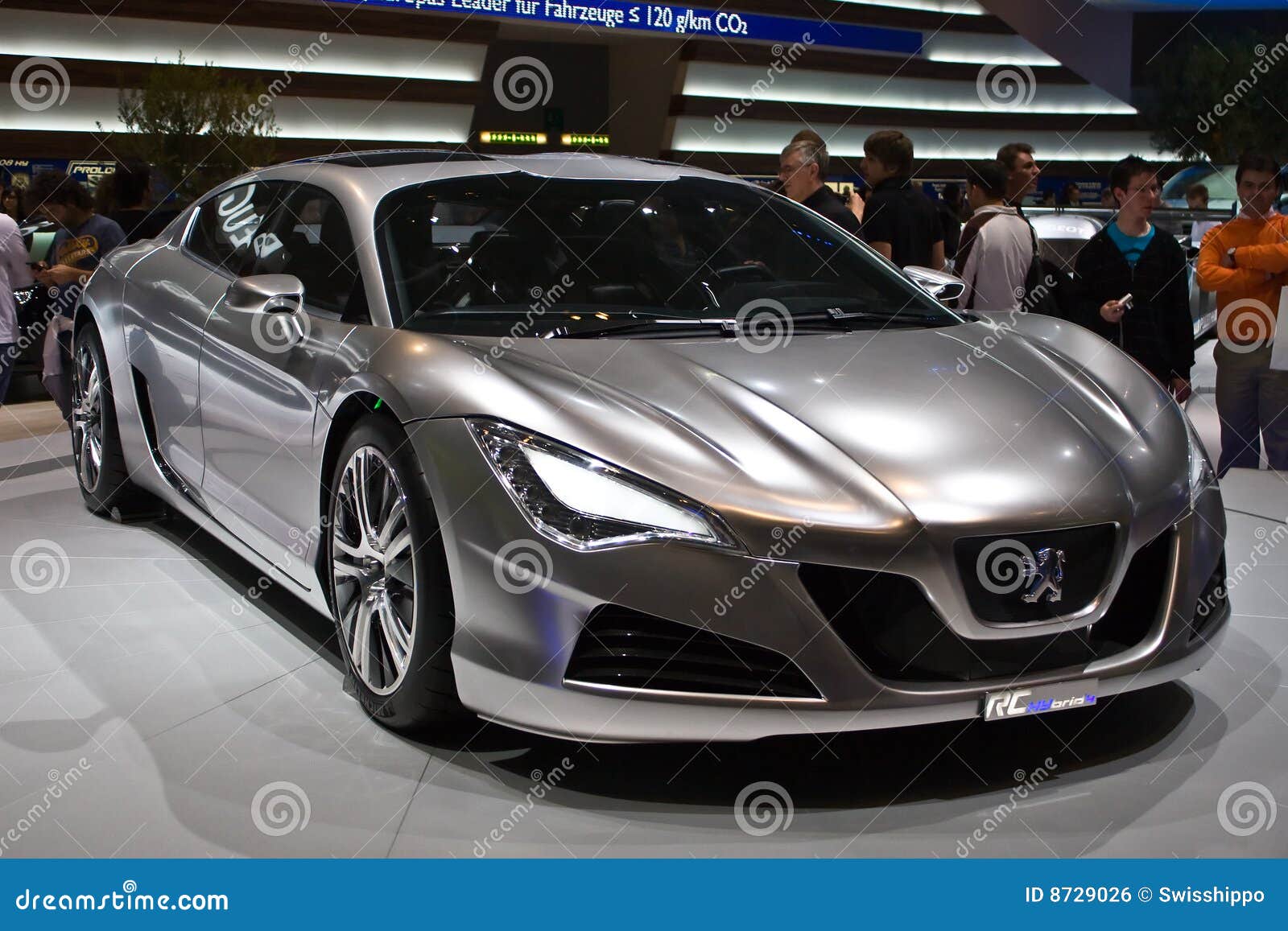 Peugeot Hybrid RC4 editorial photo. Image of front, auto - 8729026