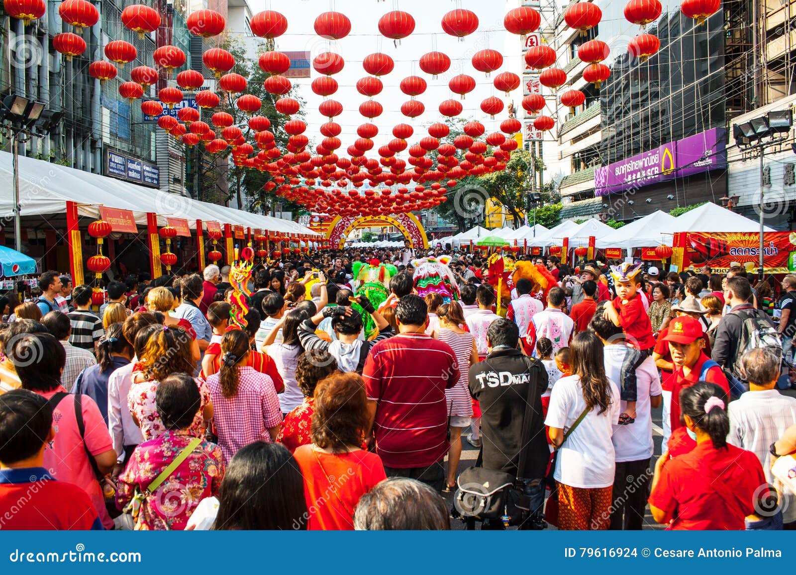 Peuple Chinois Thaïlandais, Bangkok Image stock éditorial - Image du ...