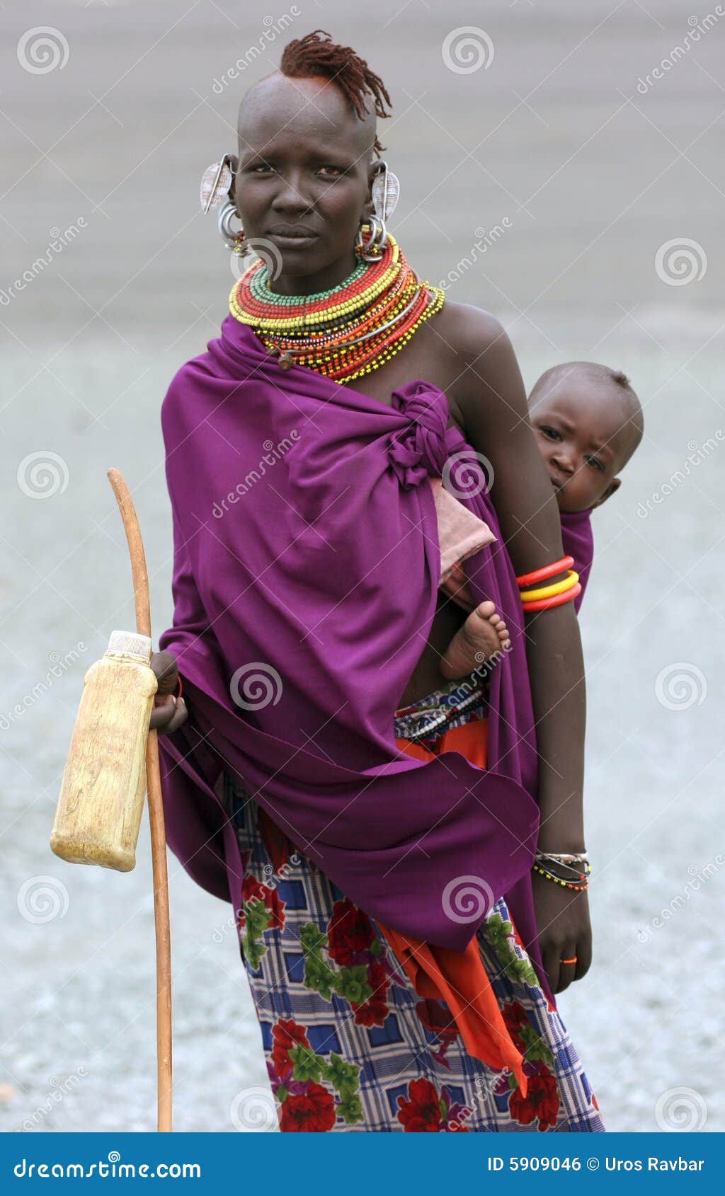 Peuple de l'Afrique photo éditorial. Image du nature, mère - 5909046