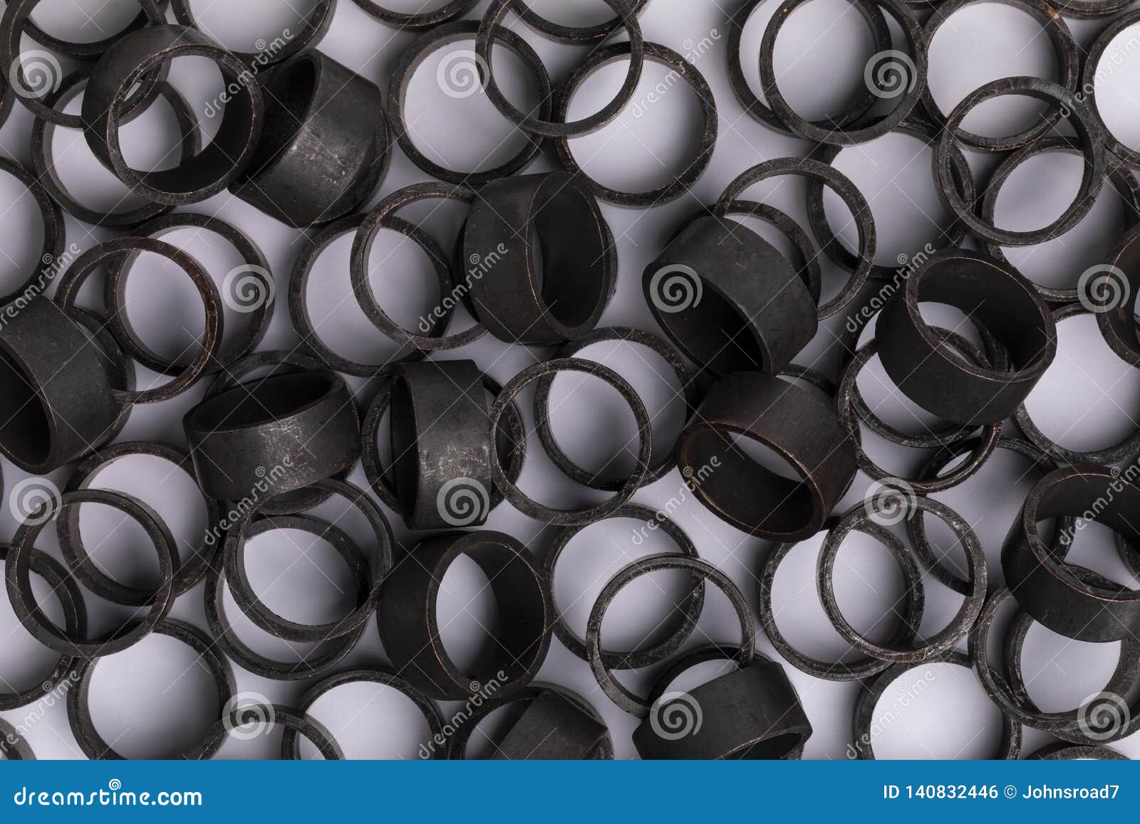 Pex Pipe Crimp Rings stock photo. Image of design, connecting - 140832446