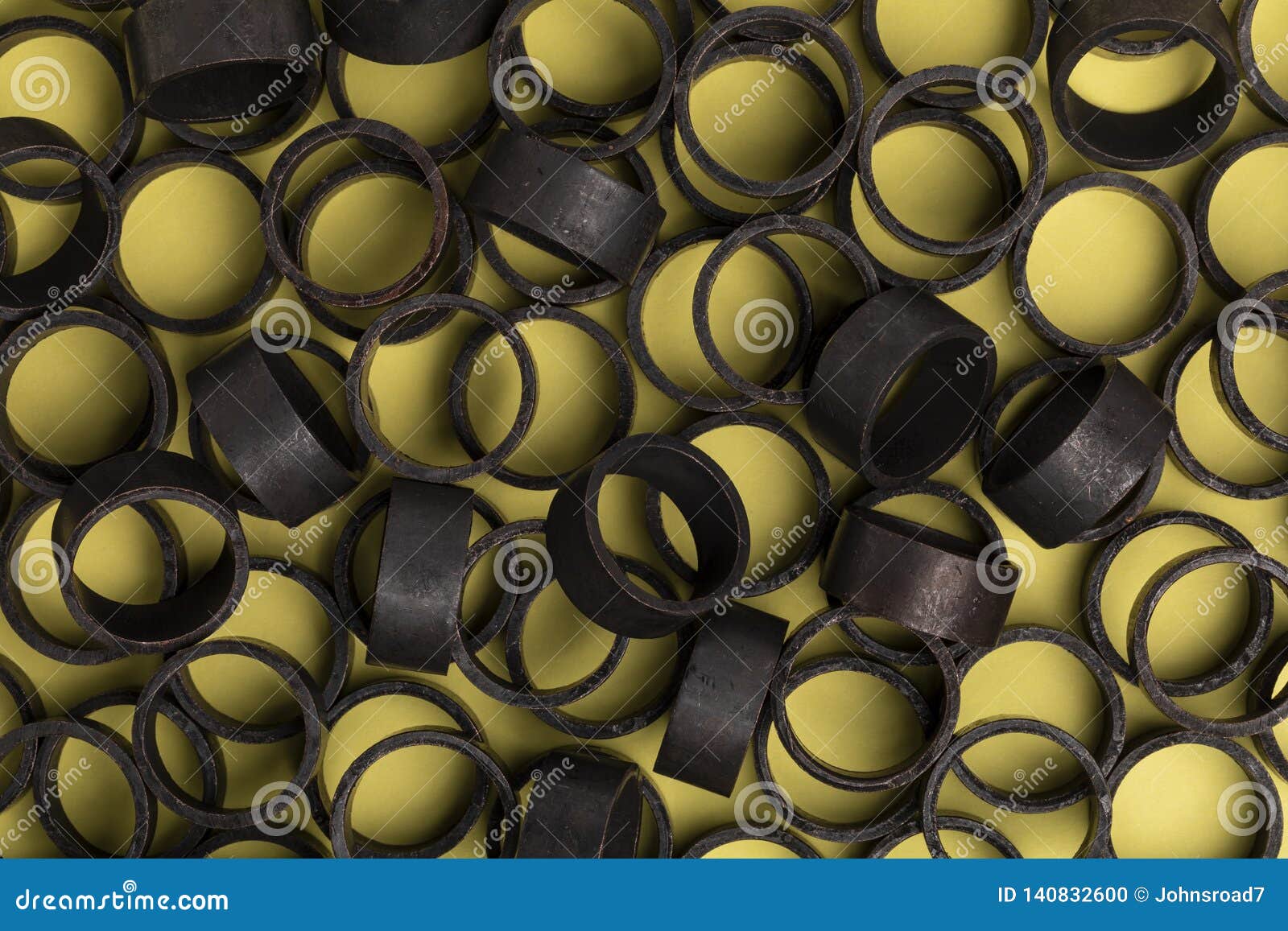 Pex Pipe Crimp Rings stock photo. Image of pipeline - 140832600