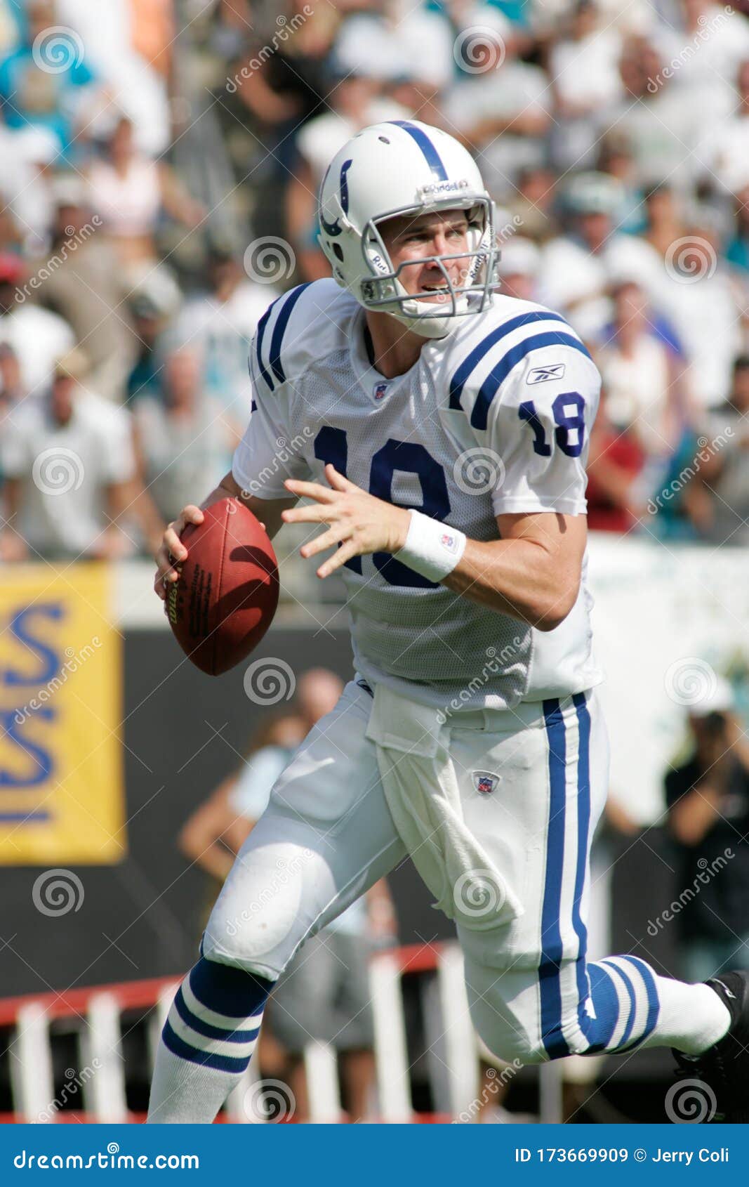 Peyton Manning Running Obstacle Course Editorial Image | CartoonDealer ...