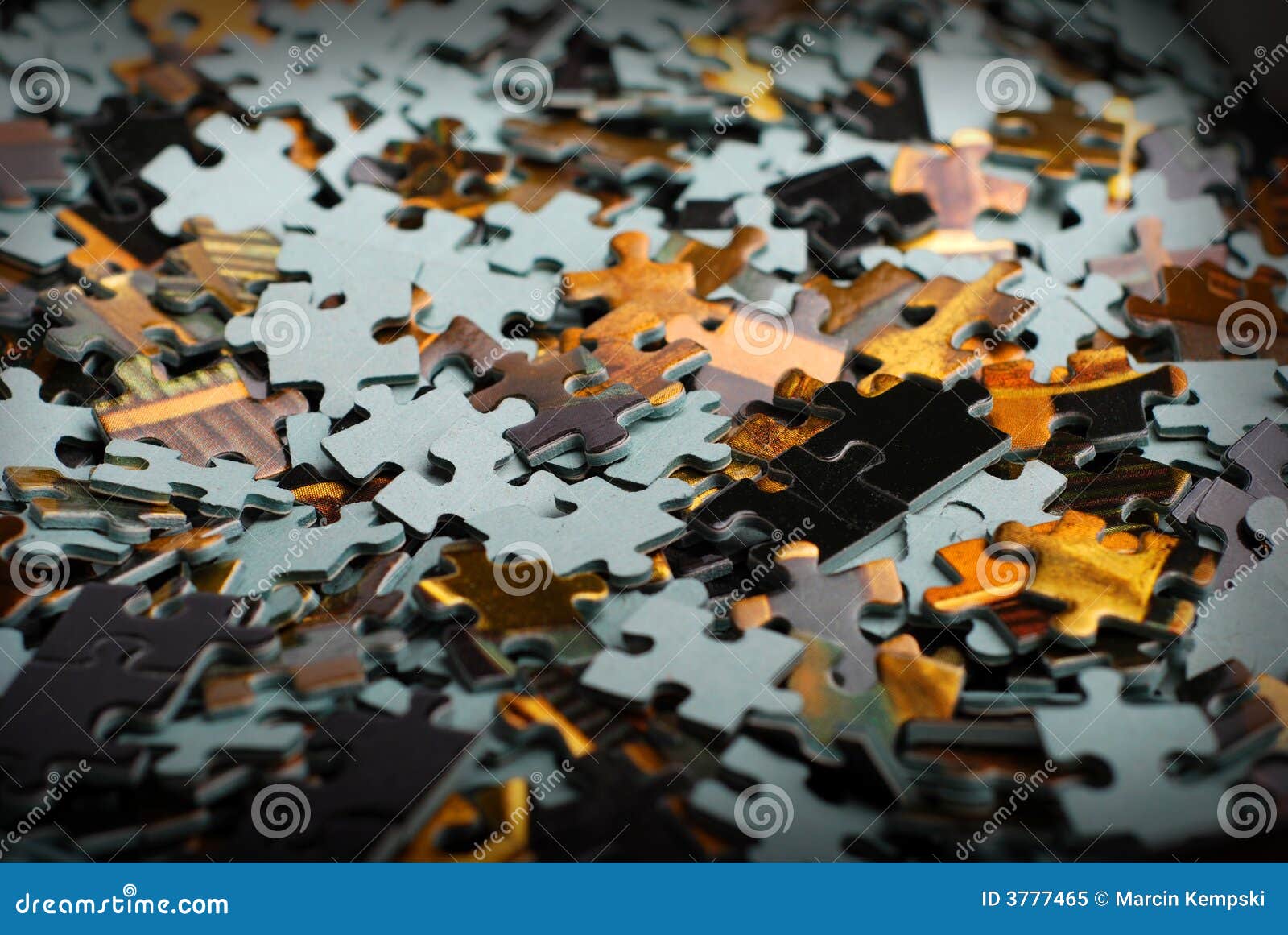 Pezzi Di Puzzle Immagine. Immagine: 3777465