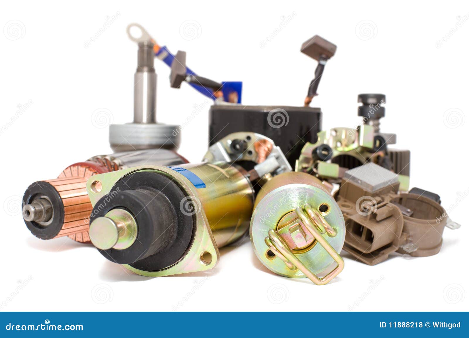 Pezzi Di Ricambio Automatici Fotografia Stock - Immagine di rimontaggio ...