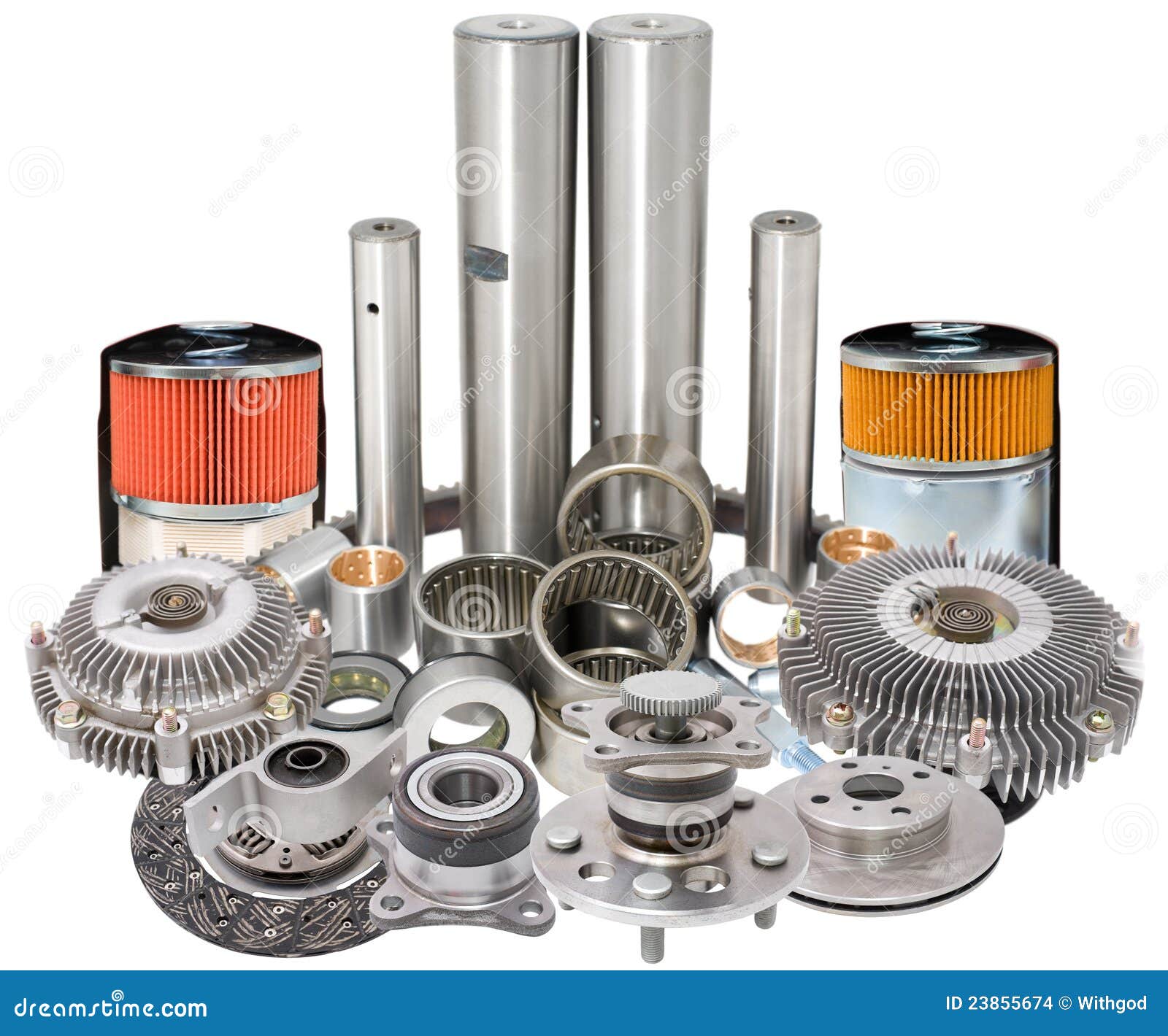 Pezzi Di Ricambio Dell'automobile Automatica Fotografia Stock ...