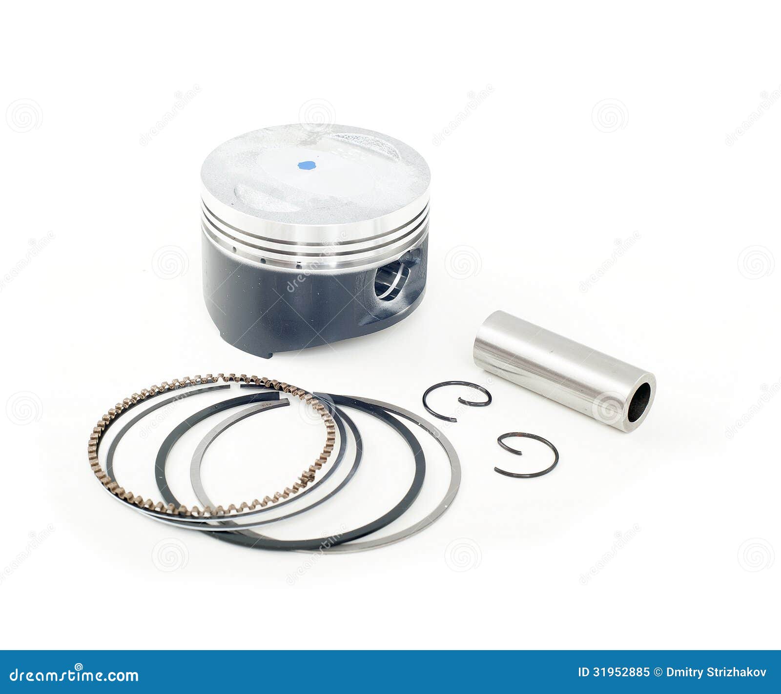 Pezzi Di Ricambio Per Il Motore Della Motocicletta Immagine Stock ...