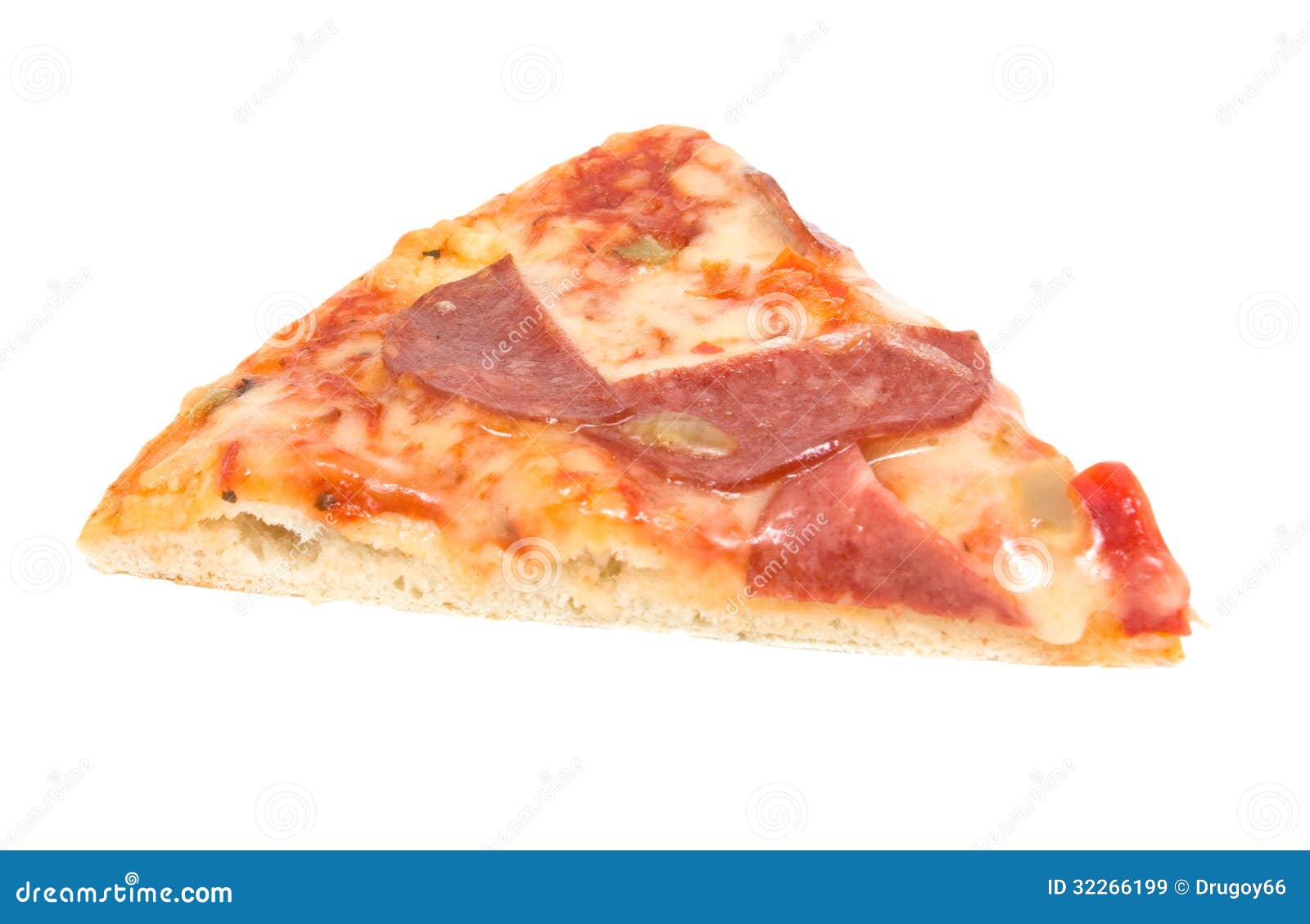 Pezzo di pizza immagine stock. Immagine di singolo, rotondo - 32266199