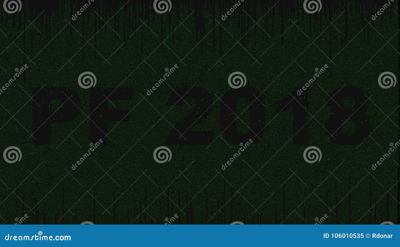 PF 2018 Animation with Dark Shadow Characters. Letters Animation Stock ...