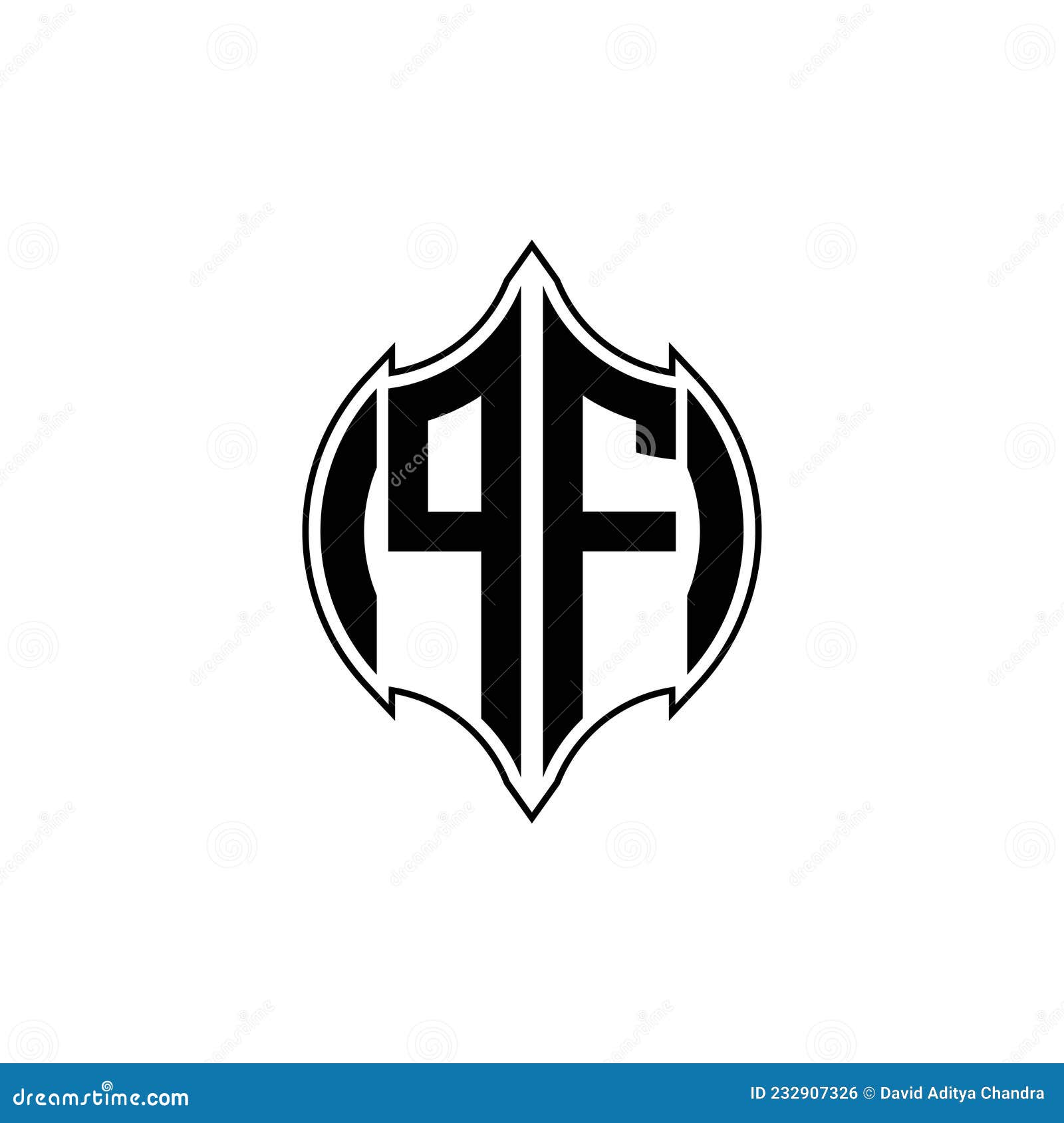 PF Logo Monogram Geometric Shield Shape Style Stock Vector ... PF Logo Monogram Geometric Shield Shape Style Stock Vector ...