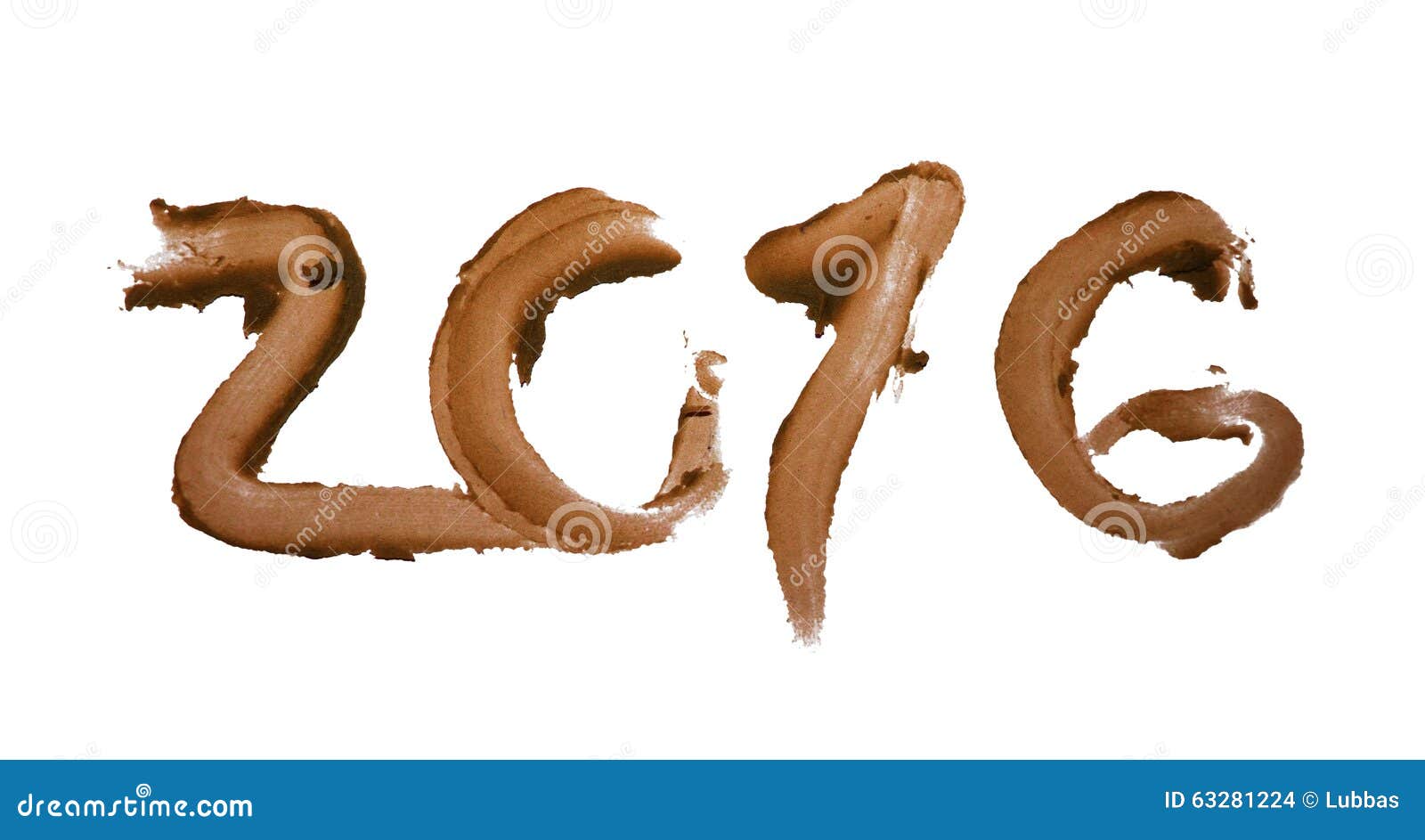 Number 5 Of Shit Or Dirt Isolated On White - Bad Smell Brown Font, 3D ...