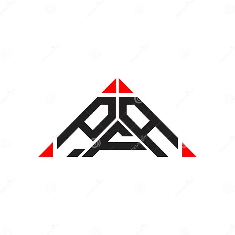 PFA Letter Logo Creative Design with Vector Graphic, PFA Stock Vector ...