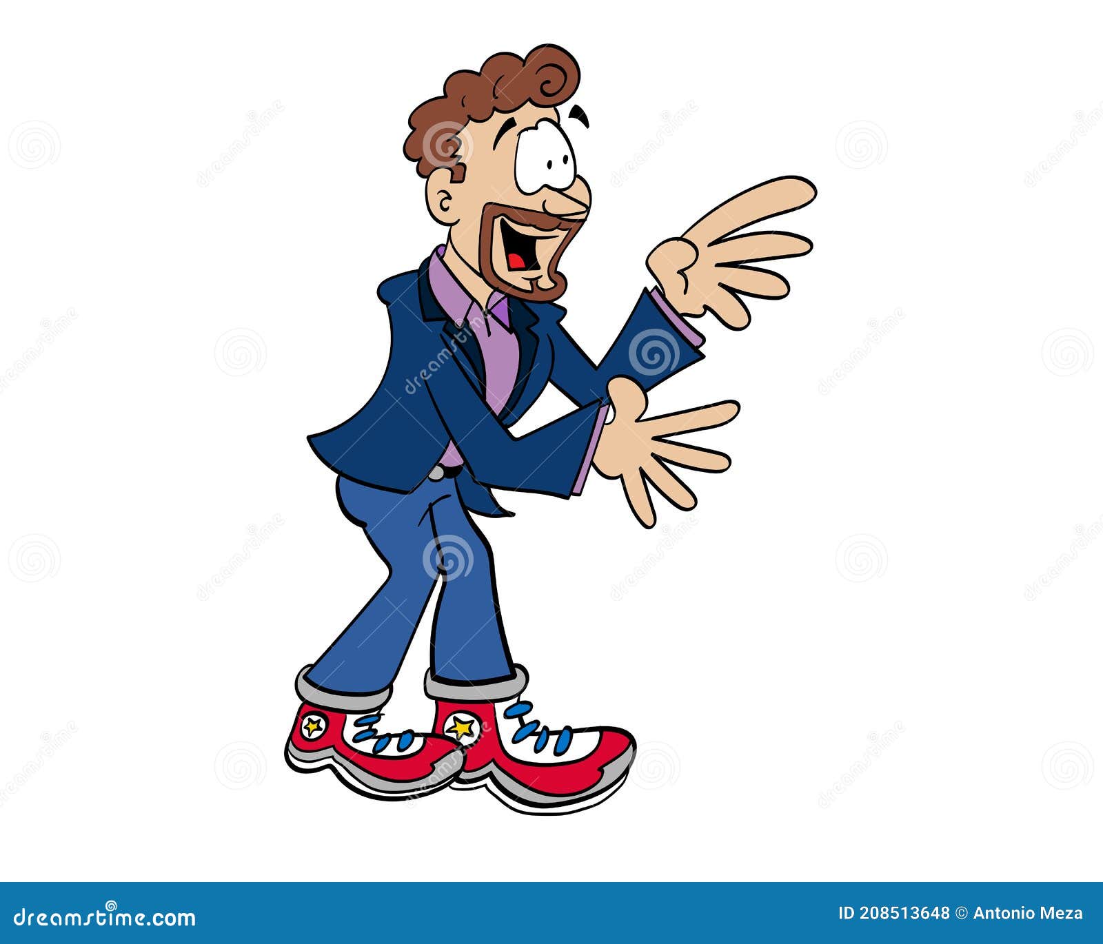 Collaborative Circle Bob stock vector. Illustration of young - 208513648