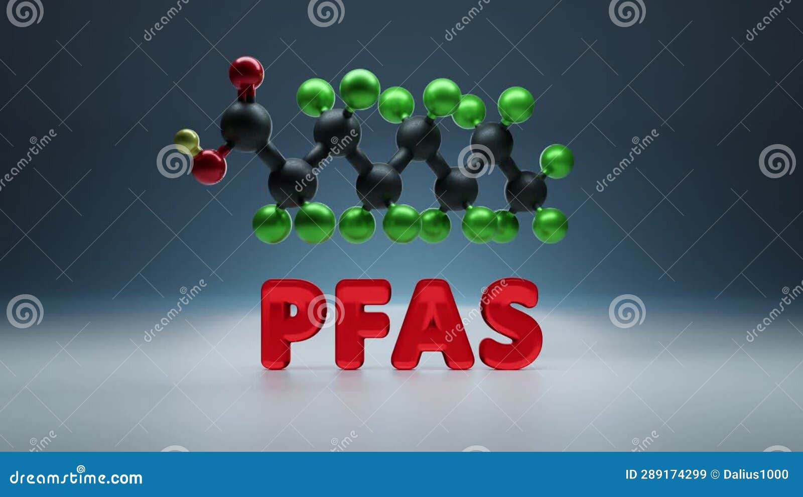 PFAS - Per- and Poly-fluoroalkyl Substances - 3D Molecule Conformer ... PFAS - Per- and Poly-fluoroalkyl Substances - 3D Molecule Conformer ...