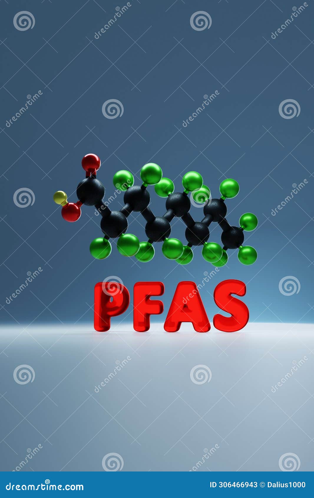 PFAS Per- And Poly-fluoroalkyl Substances - 3D Molecule Conformer ... PFAS Per- And Poly-fluoroalkyl Substances - 3D Molecule Conformer ...