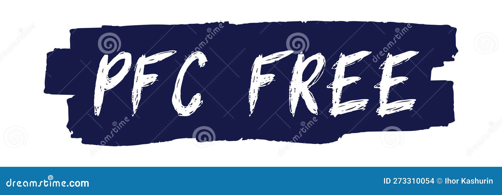 PFC Free Sign. PFC Prohibited, Perfluorinated Compound Stock Vector ...