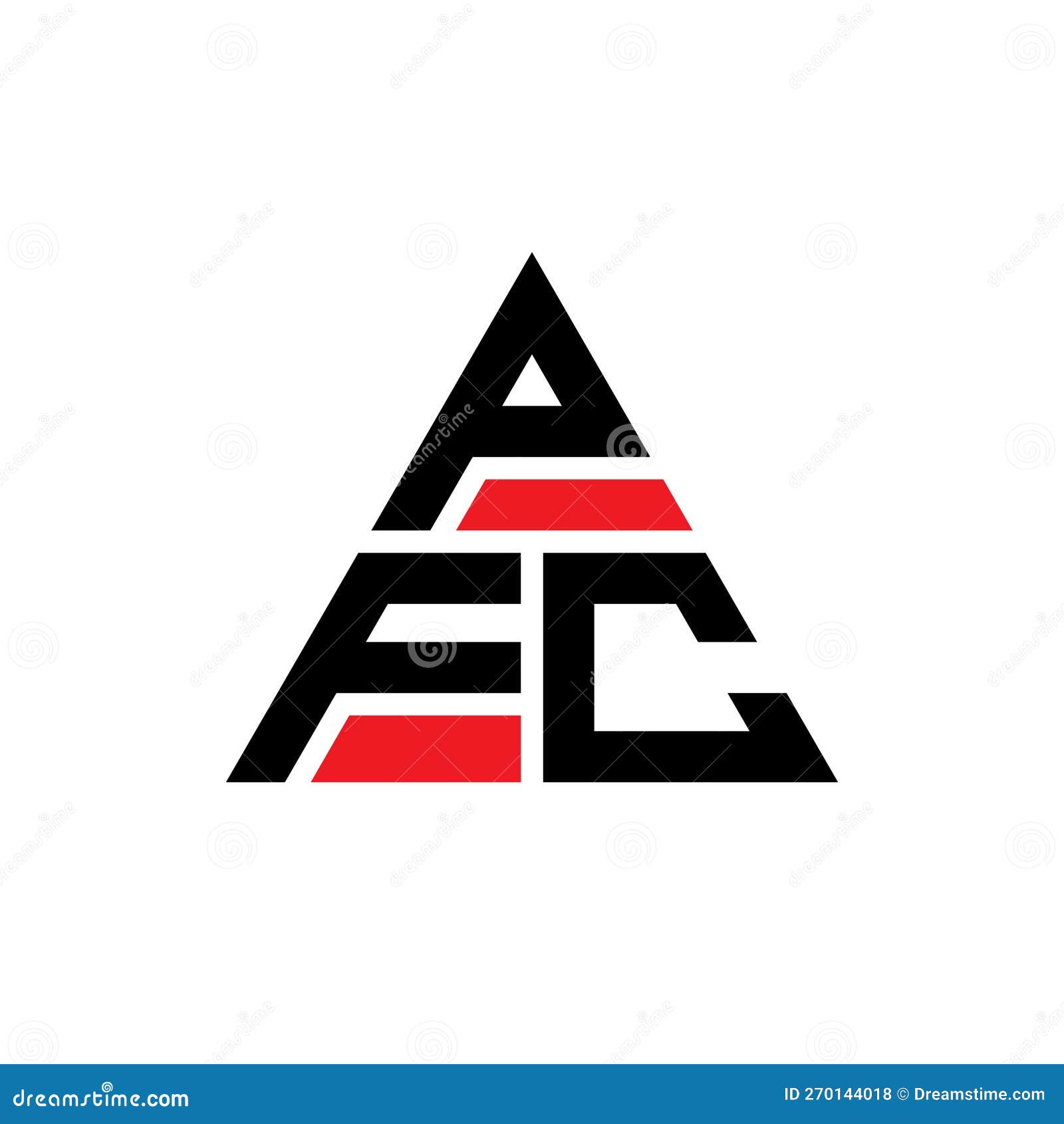 PFC Triangle Letter Logo Design with Triangle Shape. PFC Triangle Logo ...