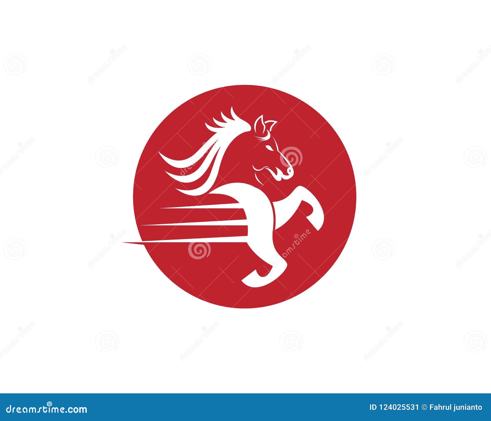 Pferd Logo Design Vector Template Vektor Abbildung - Illustration von ...