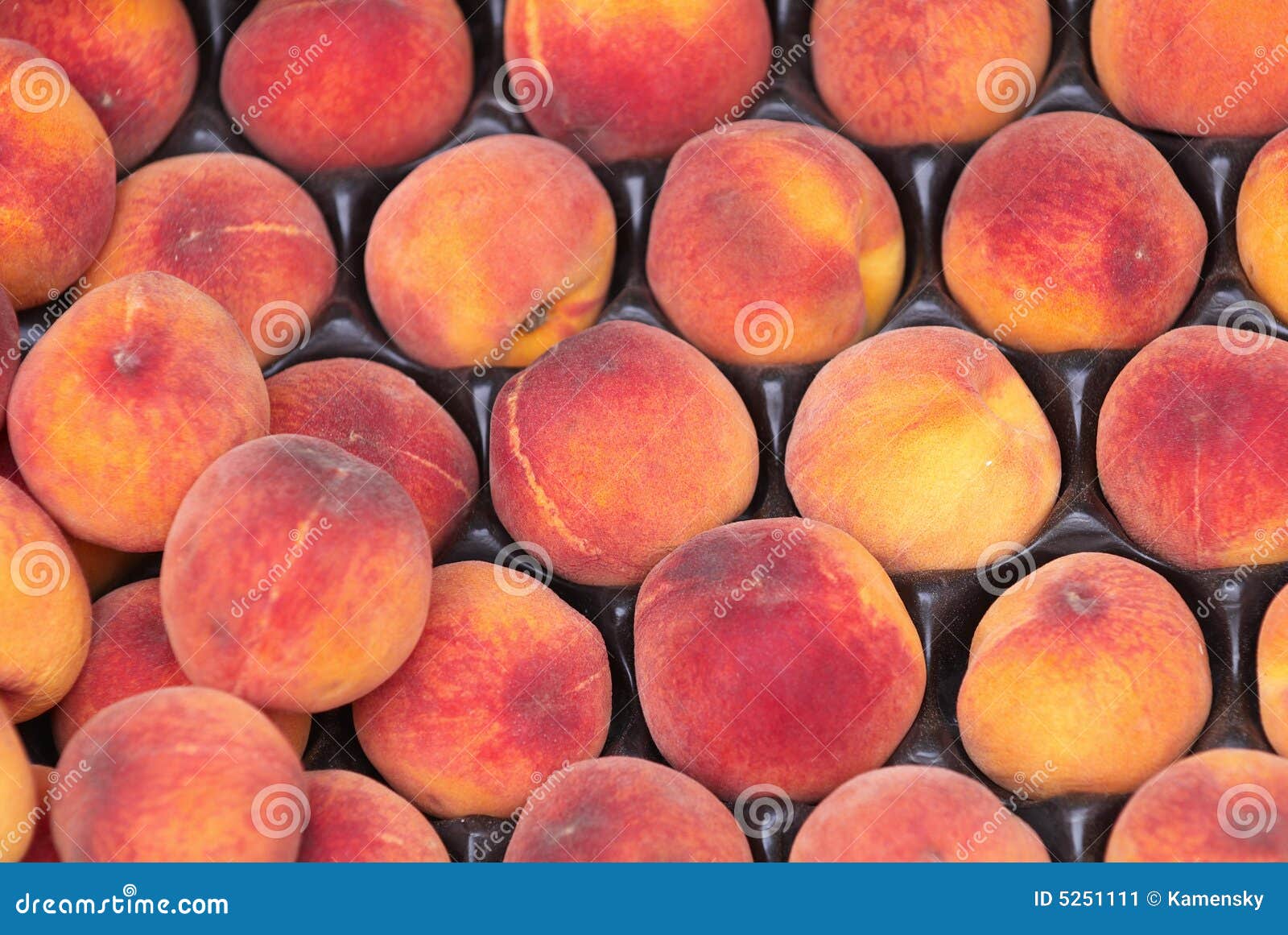 Pfirsiche stockbild. Bild von garten, köstlich, gruppe - 5251111