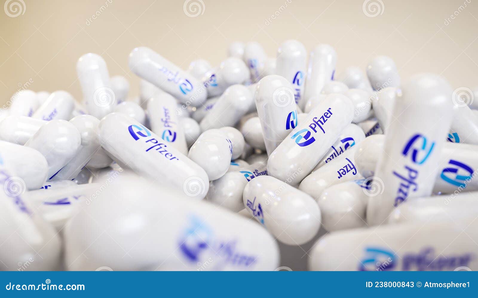 Pfizer Covid-19 Oral Antiviral Treatment Pills 3D Product Visualization ...