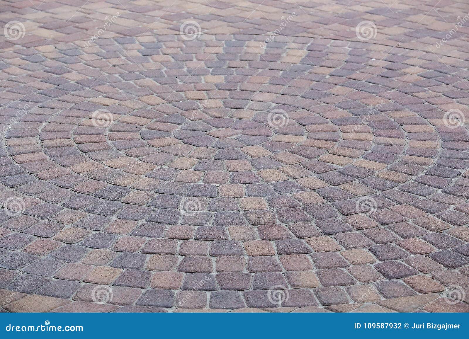 Pflasterung Gepflastert Mit Kieseln Stockfoto - Bild von ziegelstein ...