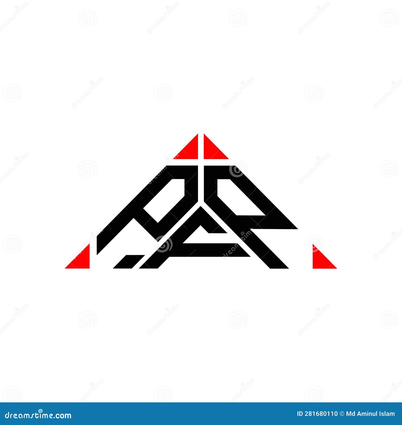 PFP Letter Logo Creative Design with Vector Graphic, PFP Stock Vector ...