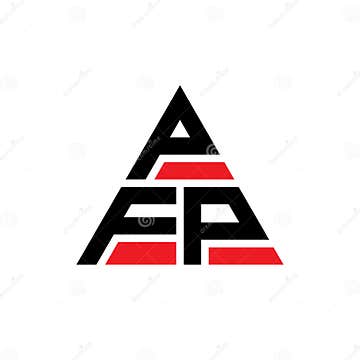 PFP Triangle Letter Logo Design with Triangle Shape. PFP Triangle Logo ...