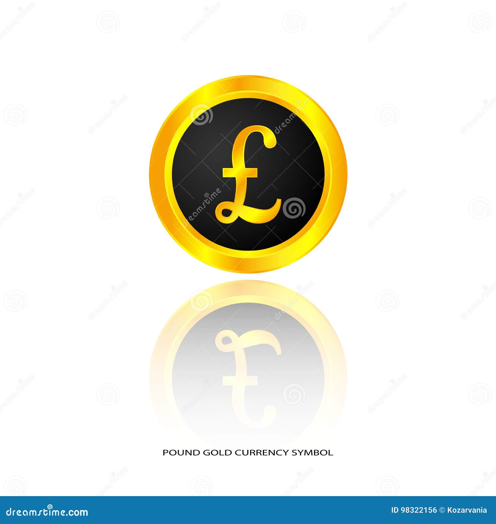 Pfund-England-Symbol vektor abbildung. Illustration von abbildung ...