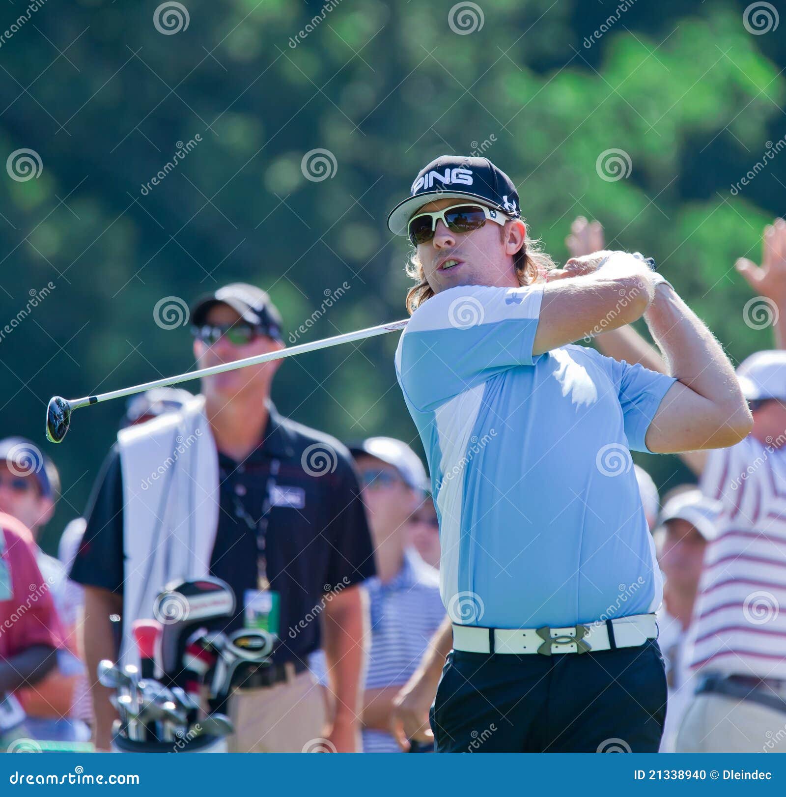 PGA Tour Player Hunter Mayhan Editorial Image - Image of play, golf ...