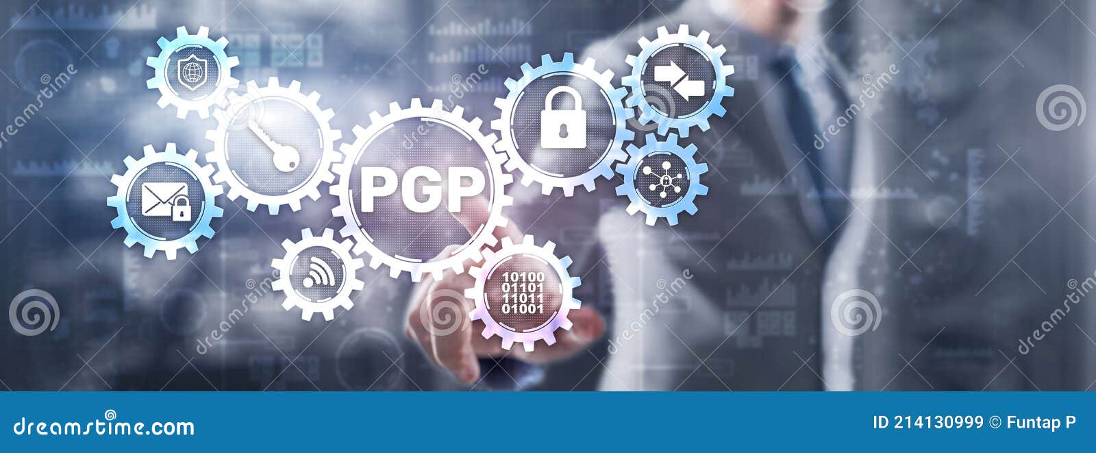 PGP. Pretty Good Privacy stock image. Image of application - 214130999