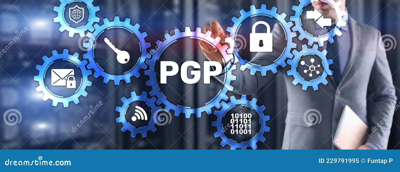 PGP. Pretty Good Privacy stock image. Image of host - 229791995