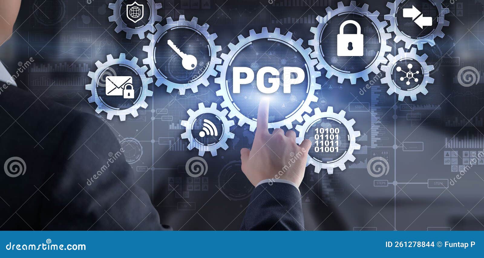 PGP. Pretty Good Privacy stock illustration. Illustration of paas ...