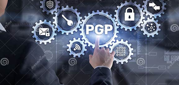 PGP. Pretty Good Privacy stock illustration. Illustration of paas ...