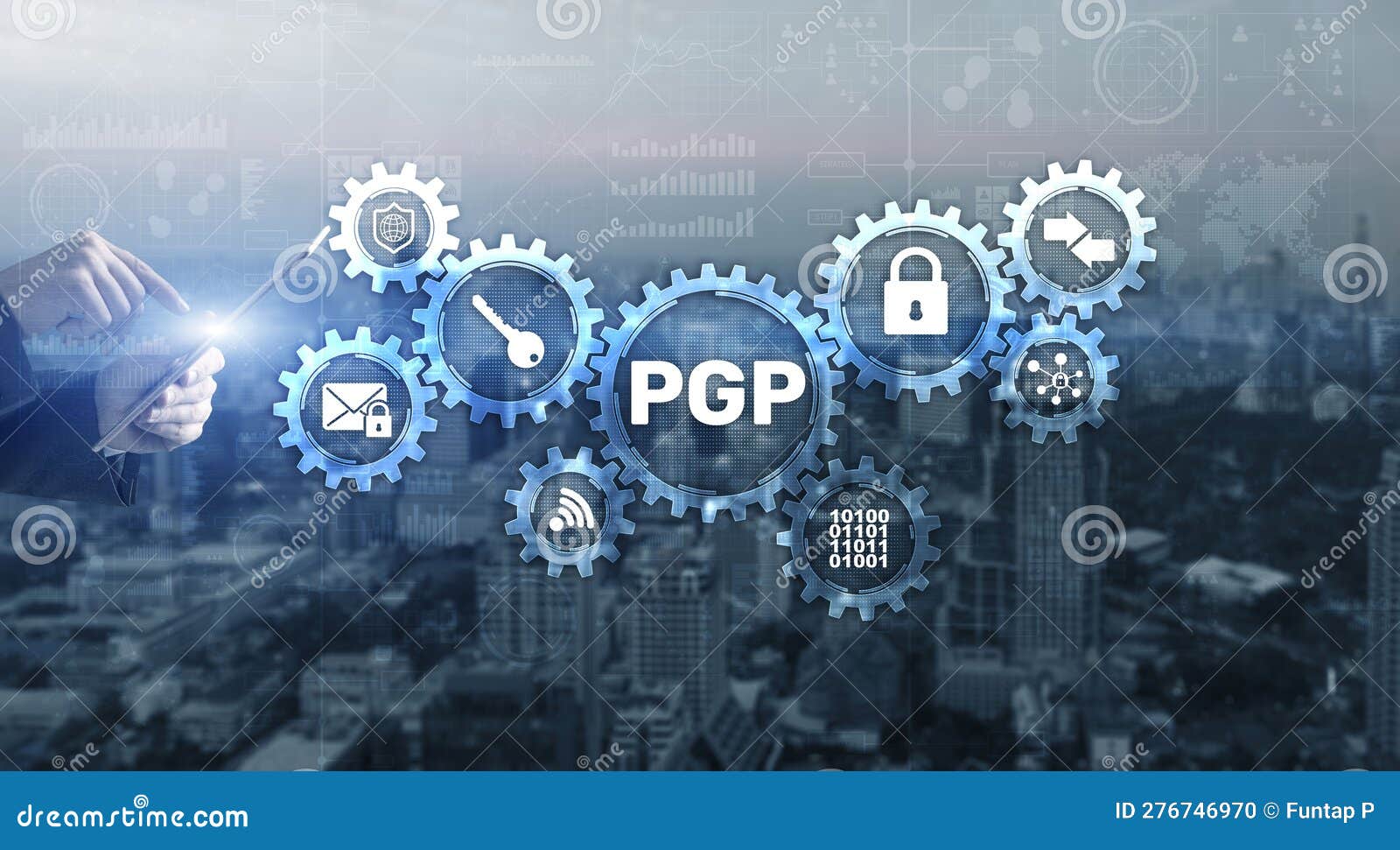 PGP. Pretty Good Privacy stock photo. Image of paas - 276746970