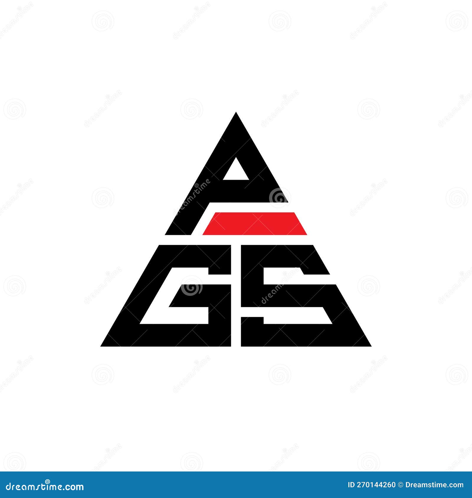 PGS Triangle Letter Logo Design with Triangle Shape. PGS Triangle Logo ...