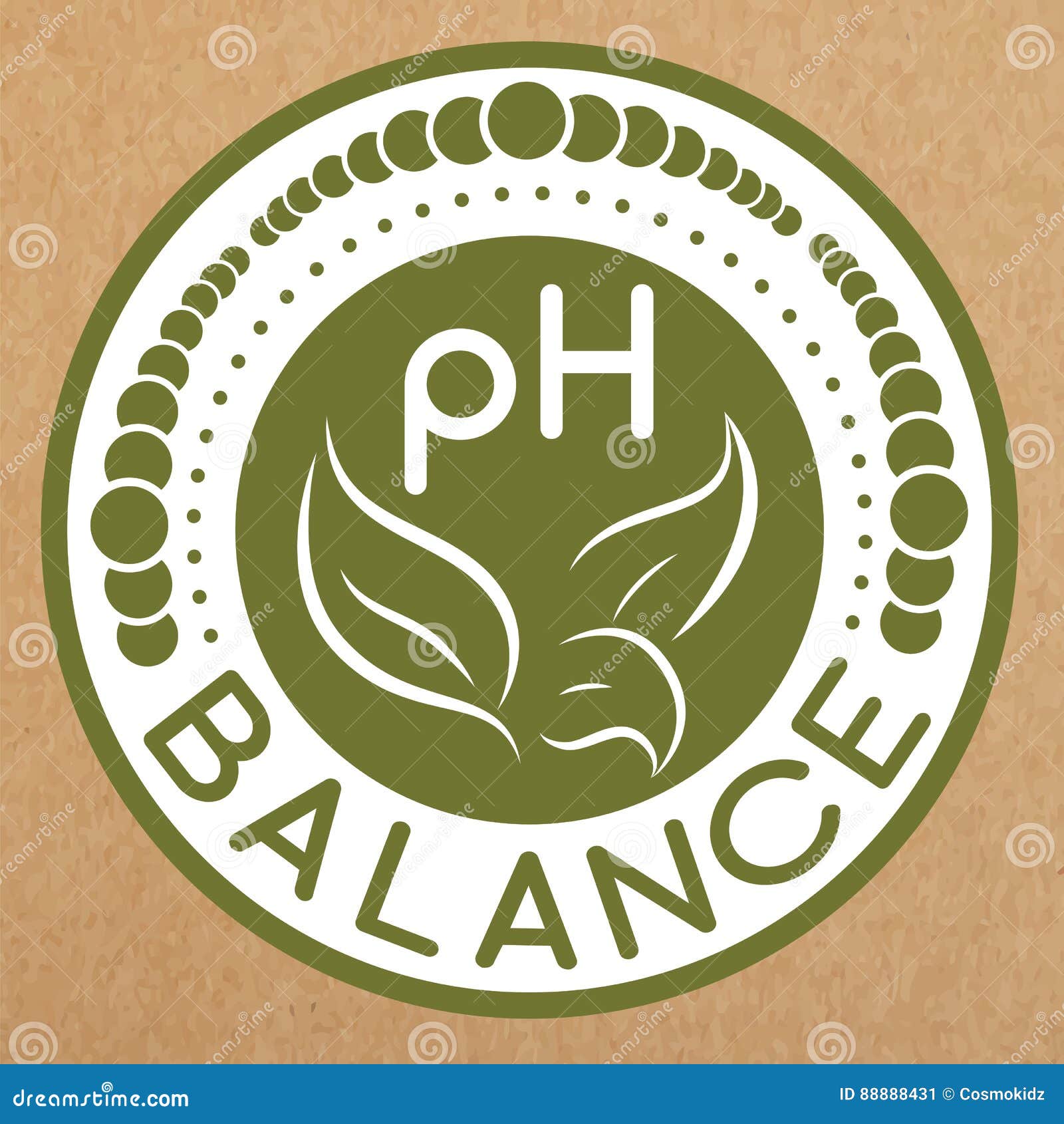 Ph Balance Badge, Icon, Sticker Layout Stock Vector - Illustration of ...