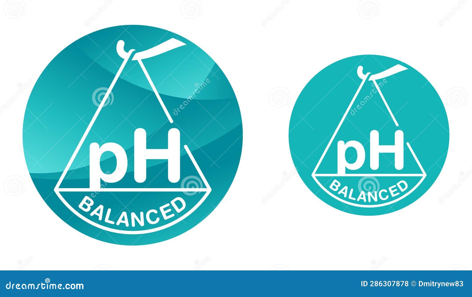 PH Balanced Icon - Optimal Level of Acids Stock Vector - Illustration ...