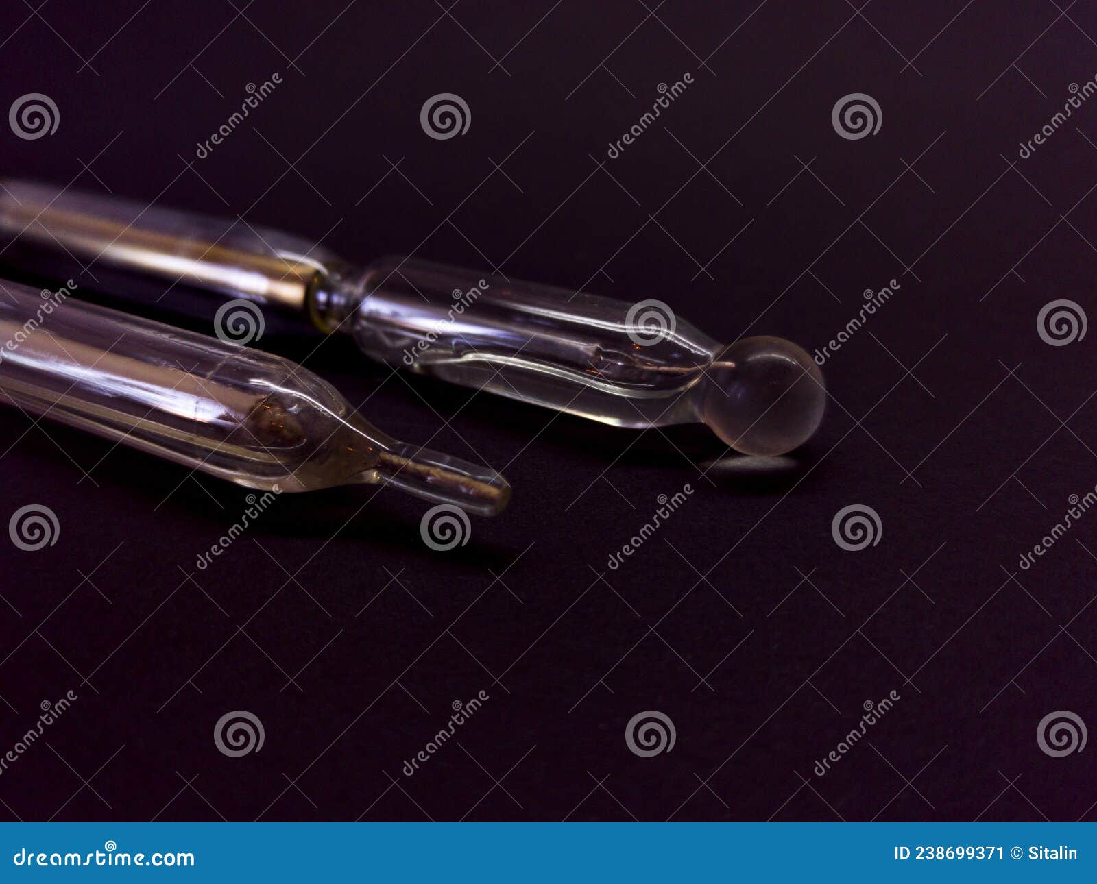 PH Electrodes - Glass Electrode and Working Electrode Stock Image ...