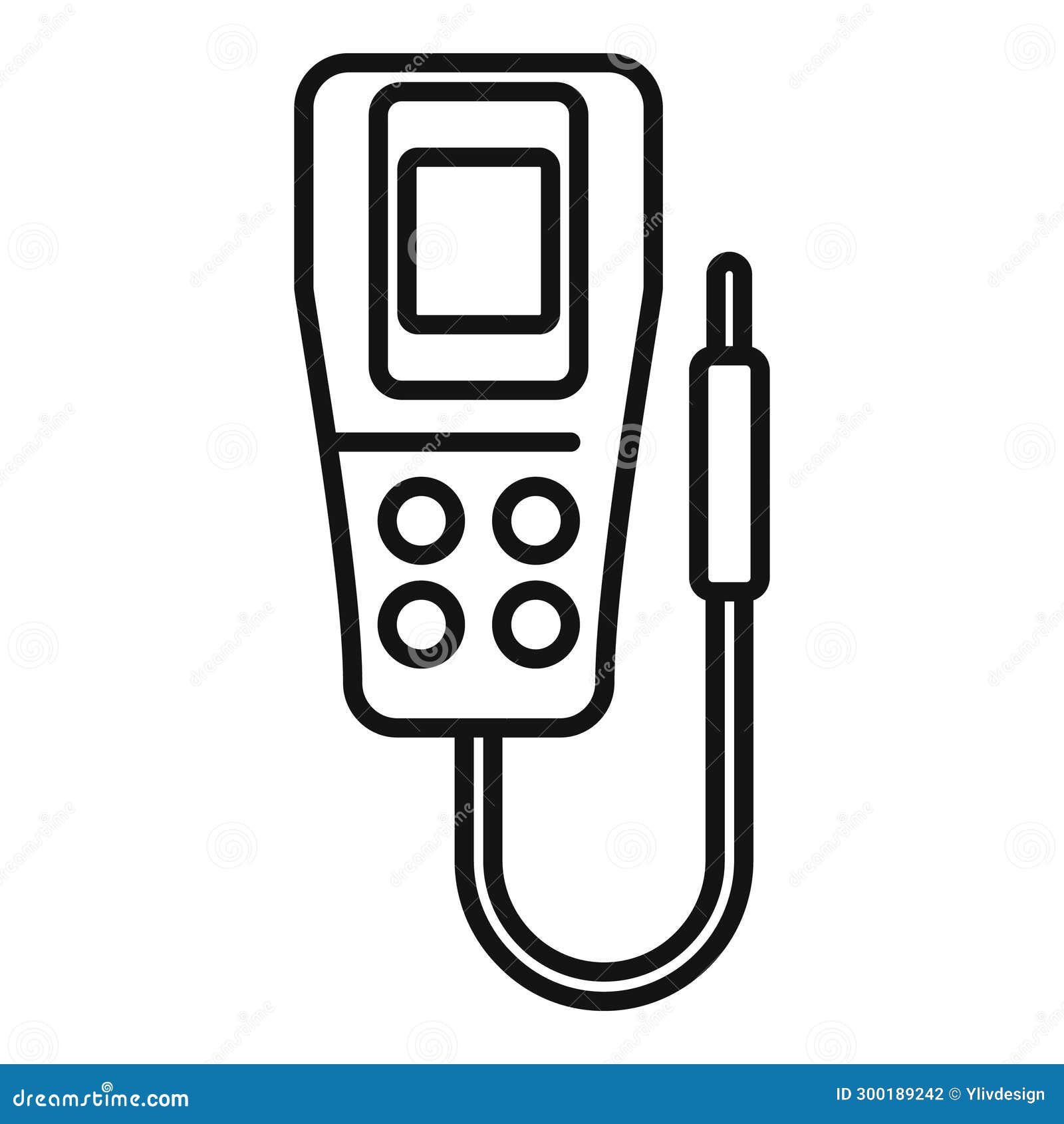 PH Meter,chemistry Equipment Symbol Sign Simple Vector Illustration ...