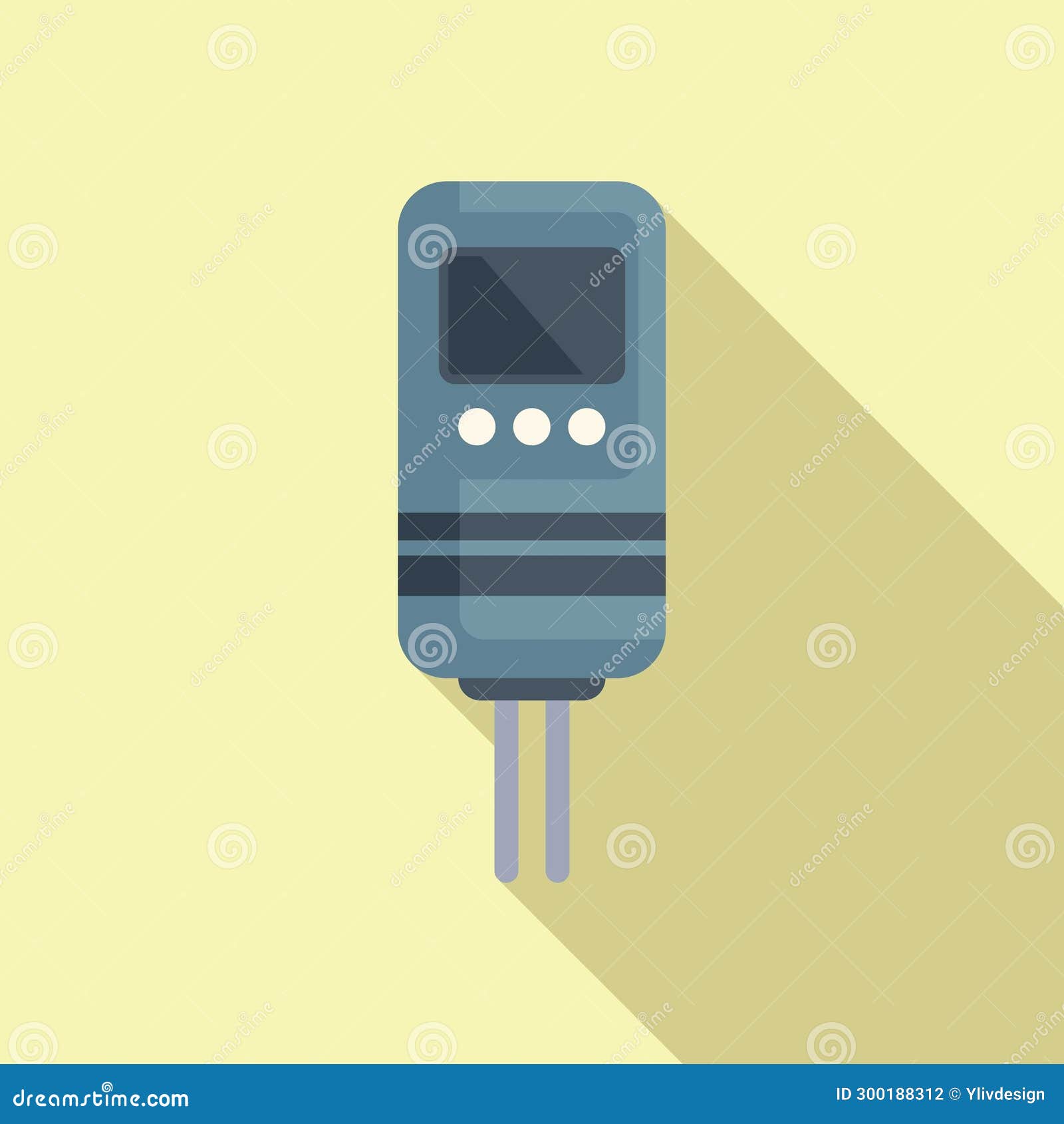 Ph Meter Icon Flat Vector. Acidic Screen Neutral Stock Illustration ...