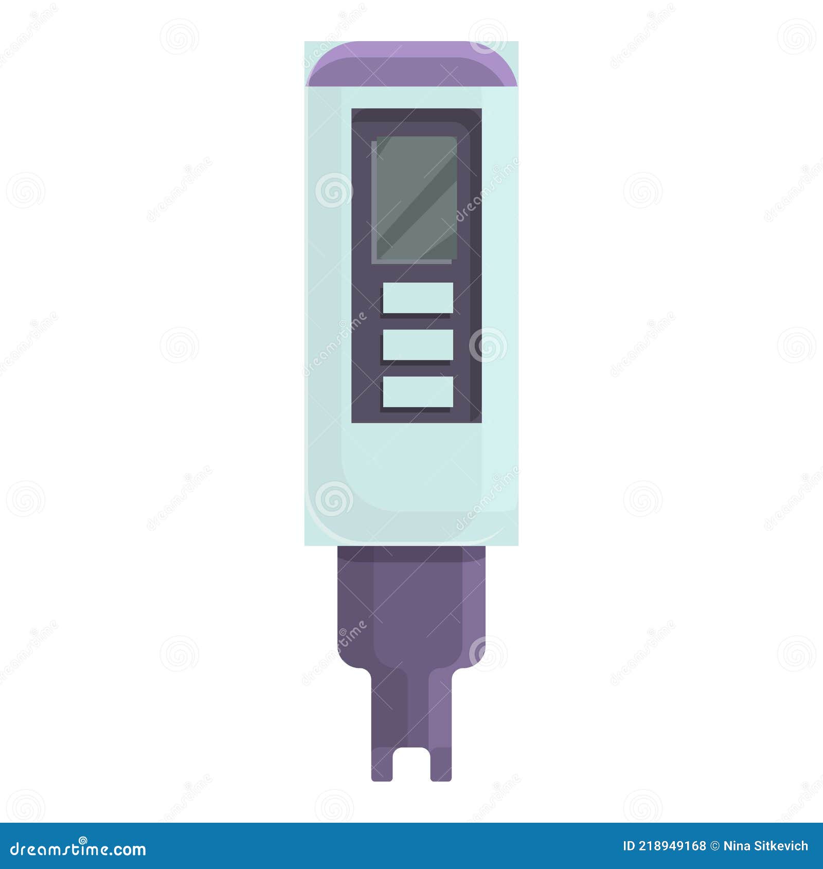 Ph Meter Level Icon, Cartoon Style Stock Vector - Illustration of info ...