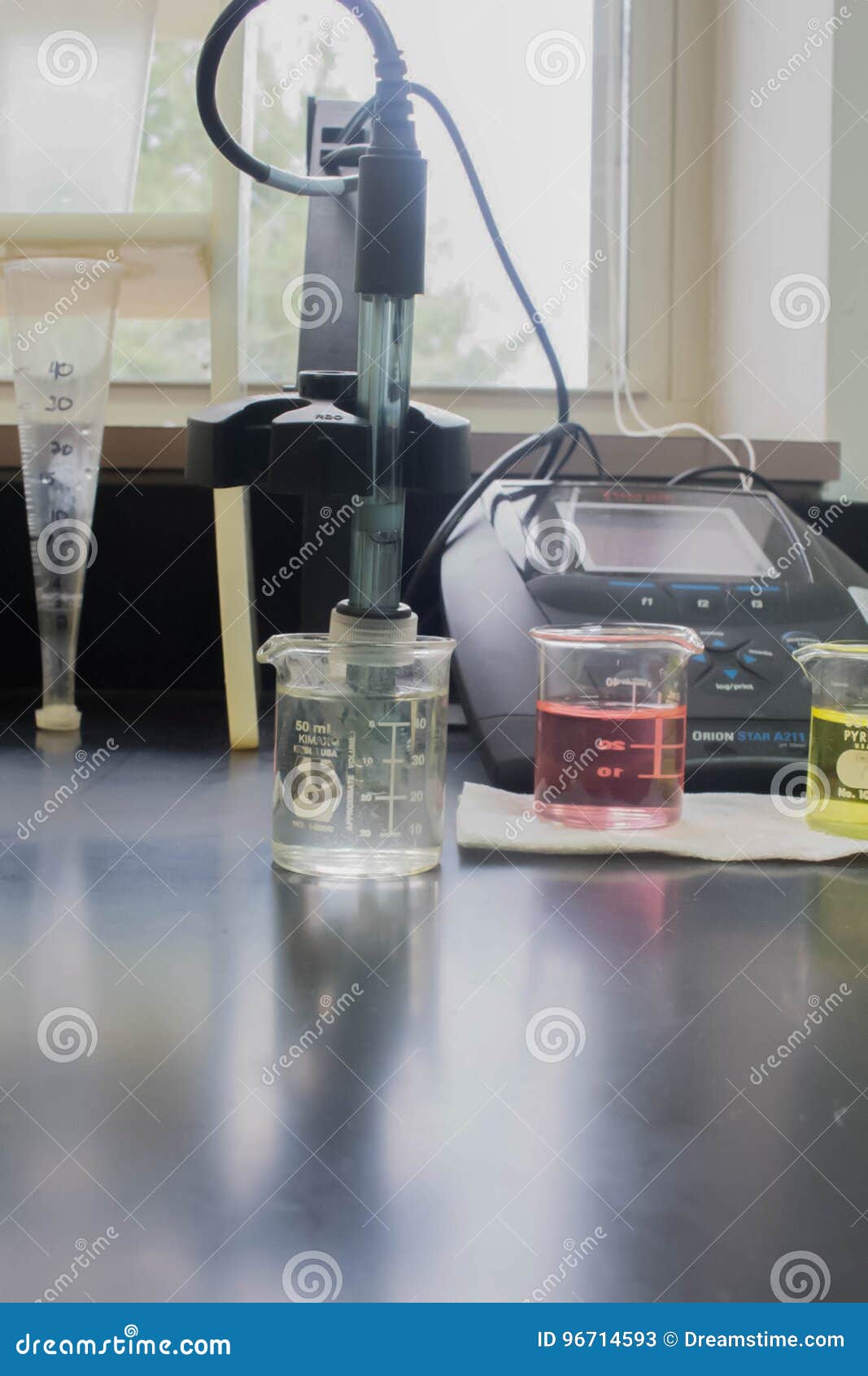 PH meter editorial stock photo. Image of microorganisms - 96714593