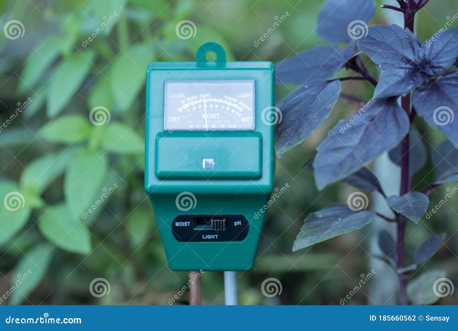 Ph Meter, Wet and Luminosity Sensor Modern Gardening and Farming ...